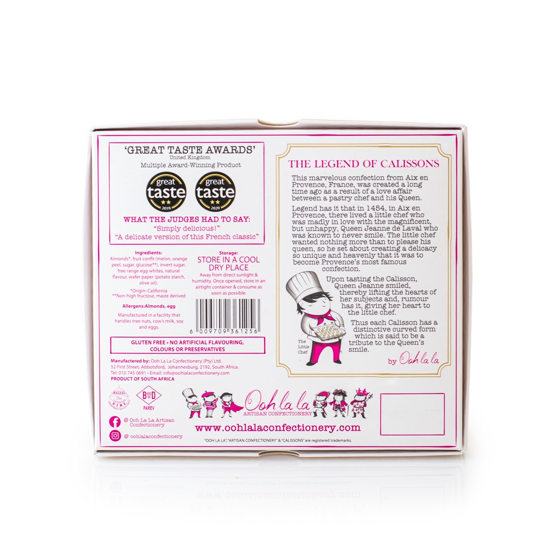 Calisson 12pc Box – Ooh La La Confectionery