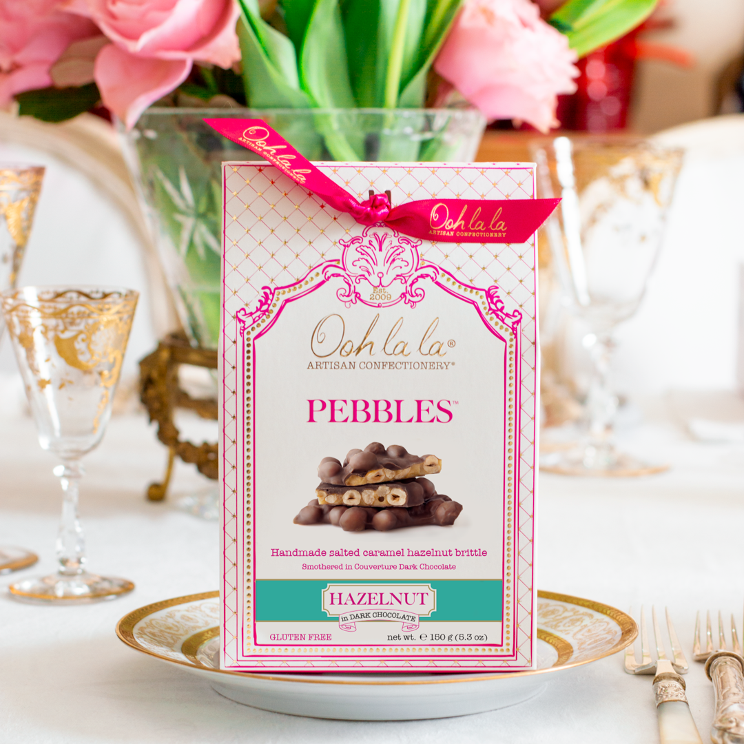 Hazelnut Pebbles® in Dark Chocolate 150g – Ooh La La Confectionery