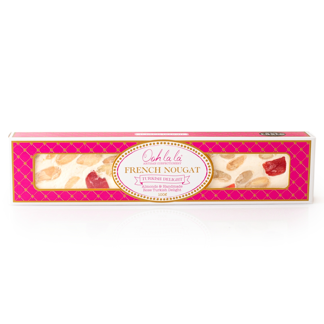 Turkish Delight Nougat 100g – Ooh La La Confectionery