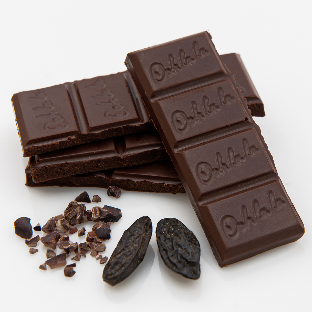 Dark Chocolate with Tonka Bean & Cacao Nibs 70g – Ooh La La Confectionery