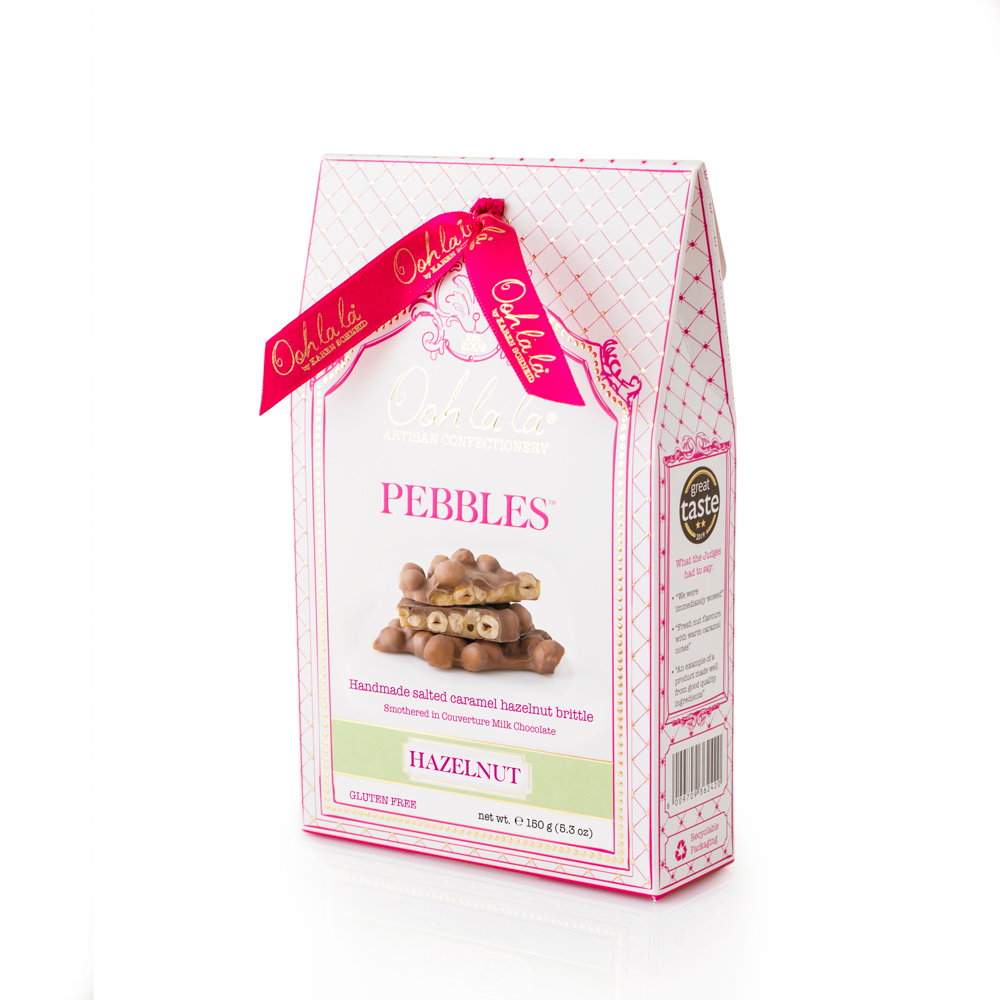 Hazelnut Pebbles® in Milk Chocolate 150g – Ooh La La Confectionery